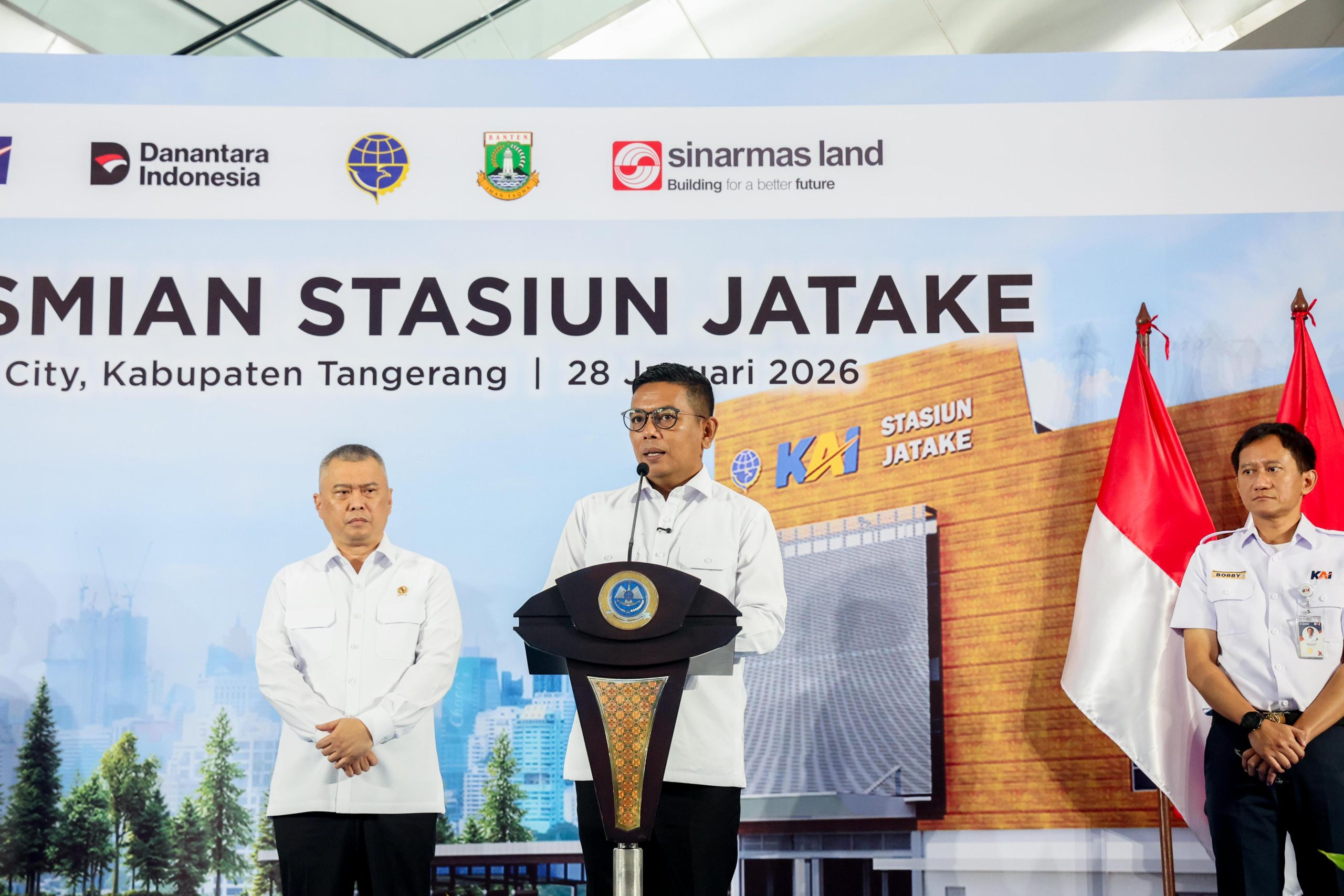 Stasiun Jatake Diresmikan, Andra Soni Bongkar Ketimpangan Pembangunan ...